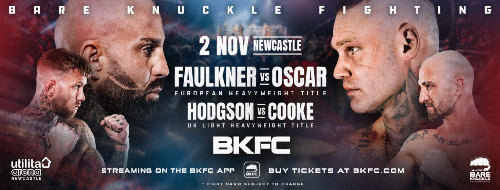 BKFC Announces Fight Card for 2 November Return to Newcastle