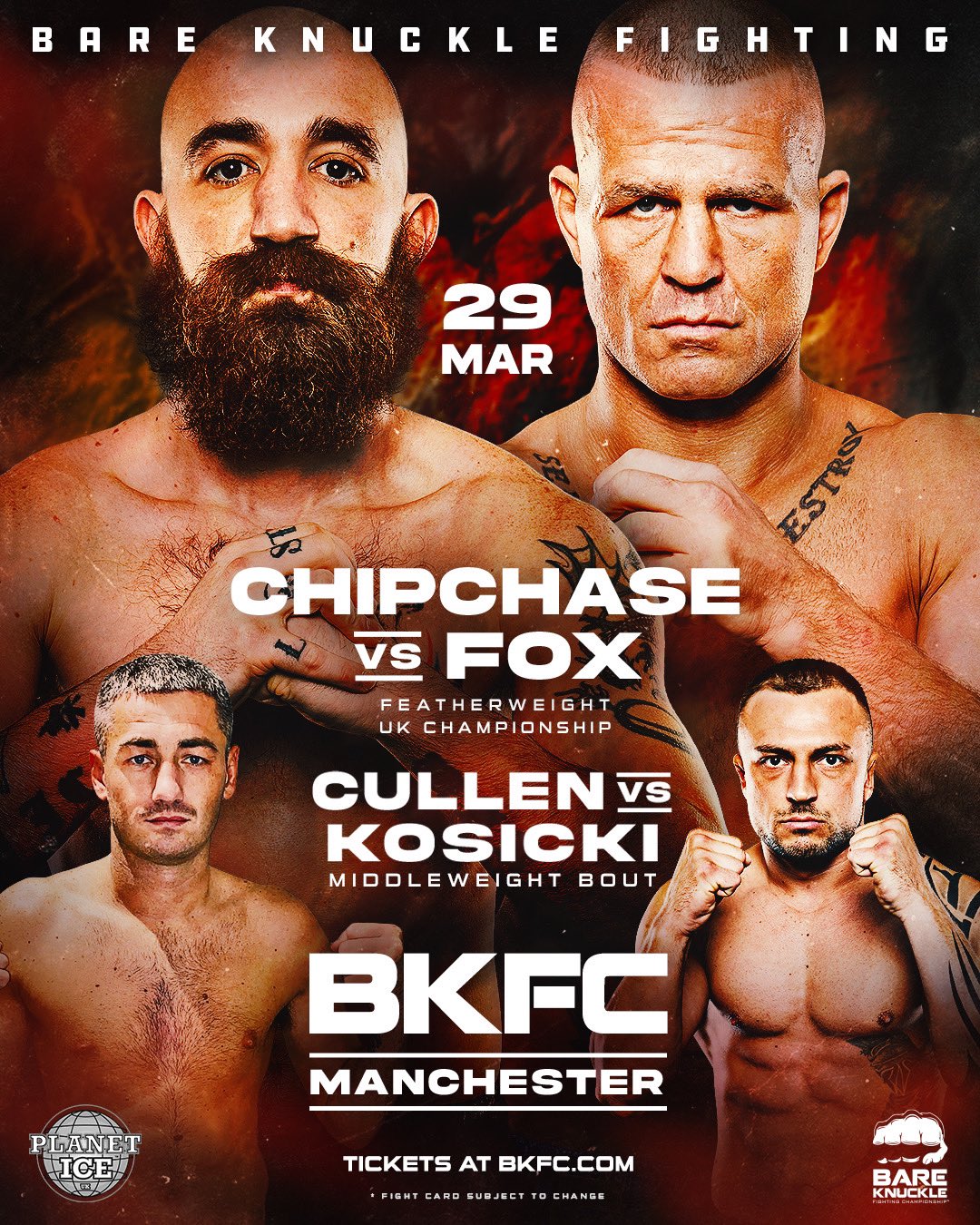 BKFC Making Manchester Debut on 29 March