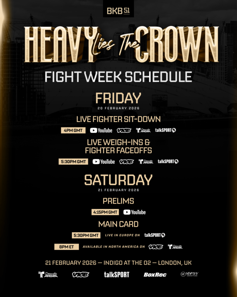 BKB 51 Fight Card and Fight Week Information