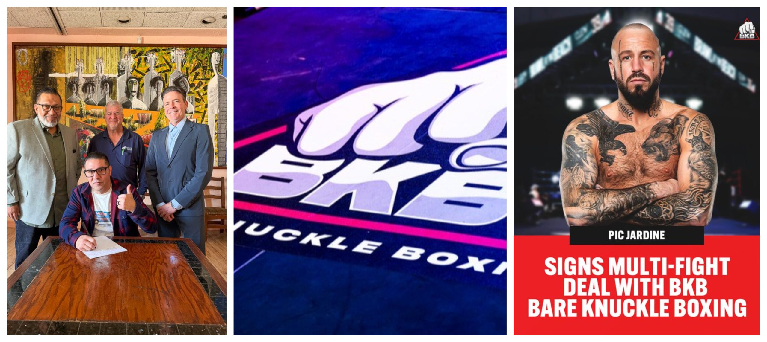 BKB Signs Former Boxing Contender and BKFC UK Fighter